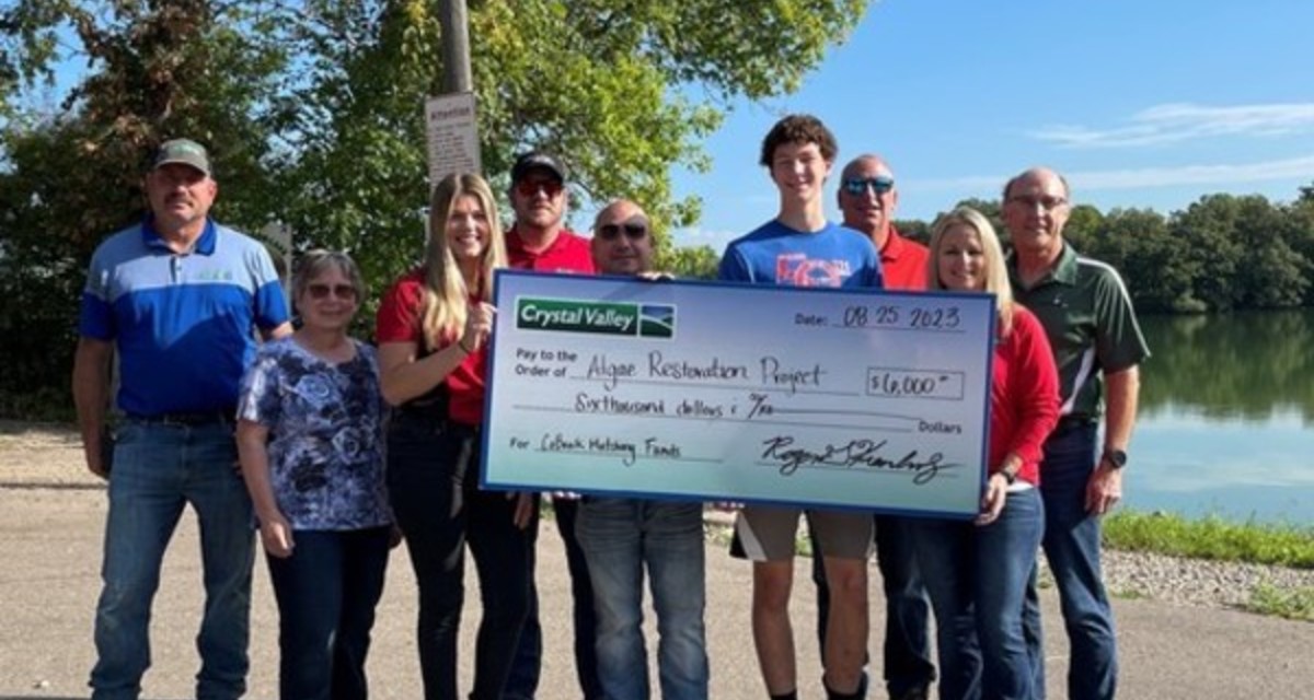 Crystal Valley Donates $6,000 to Crystal Waters Project - Crystal Valley